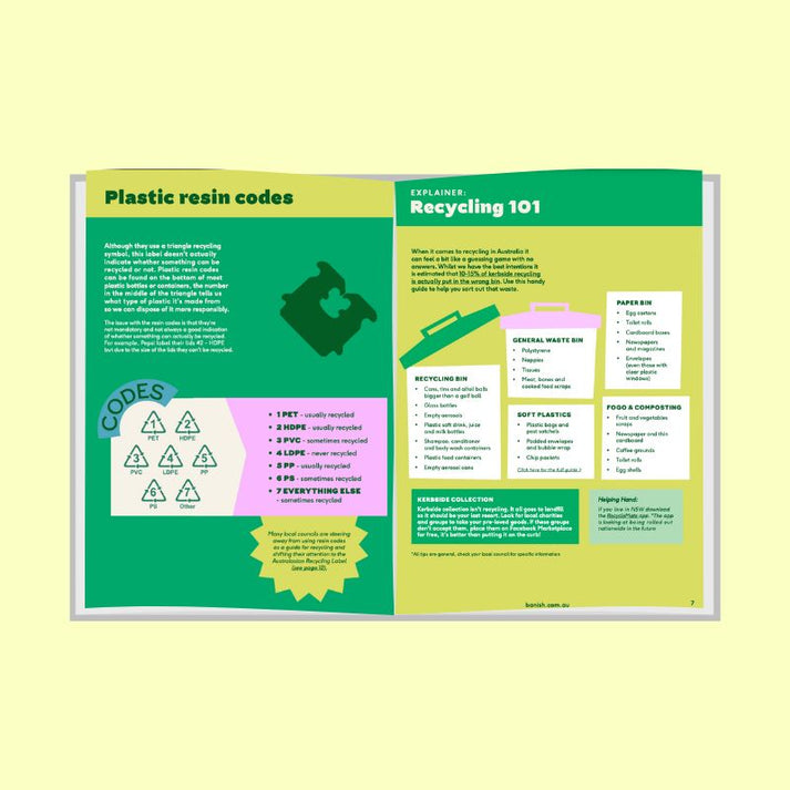 Buy Sustainability Expert Lottie Dalziel's Recycling Workbook – Banish